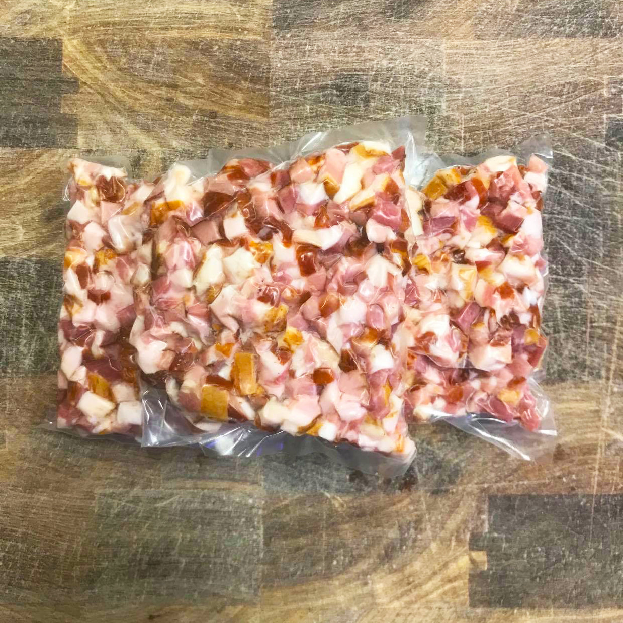 Diced Bacon | Average 200g Packet | Elvy's Meats